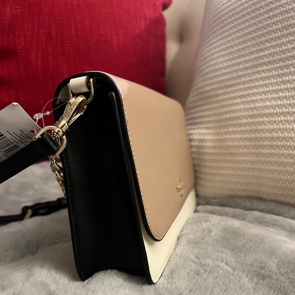 kate spade | Bags | Kate Spade Madison Colorblock Saffia Flap ...